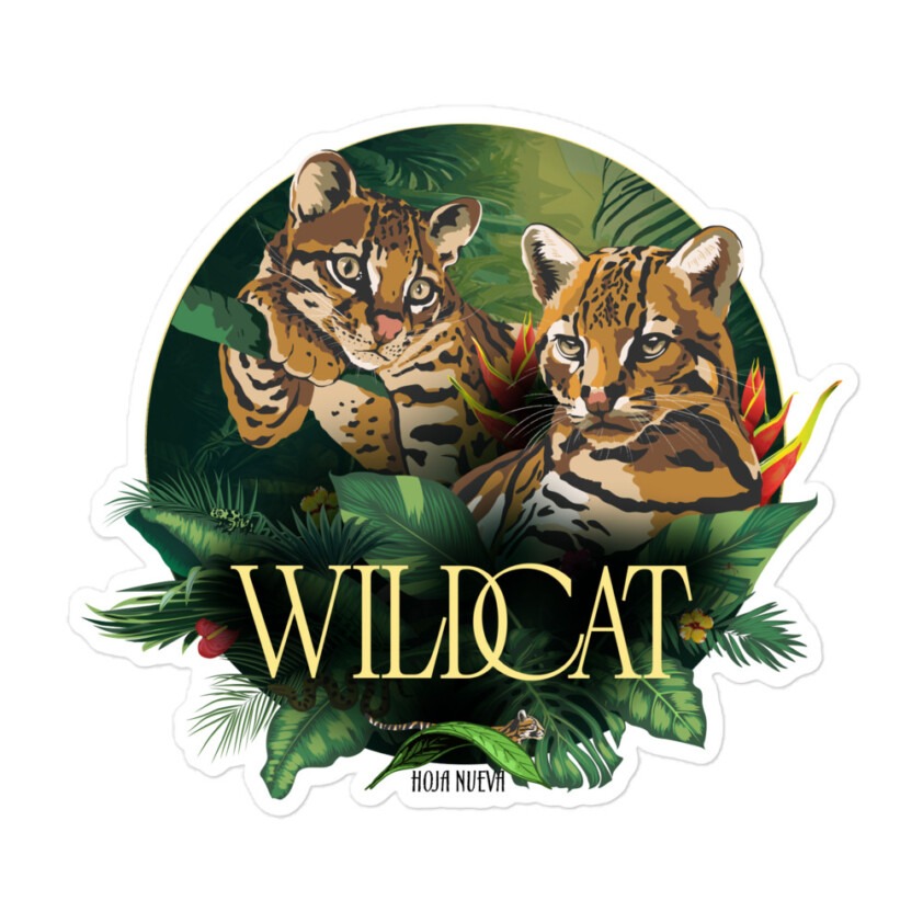 Sticker – Wildcat - Hoja Nueva